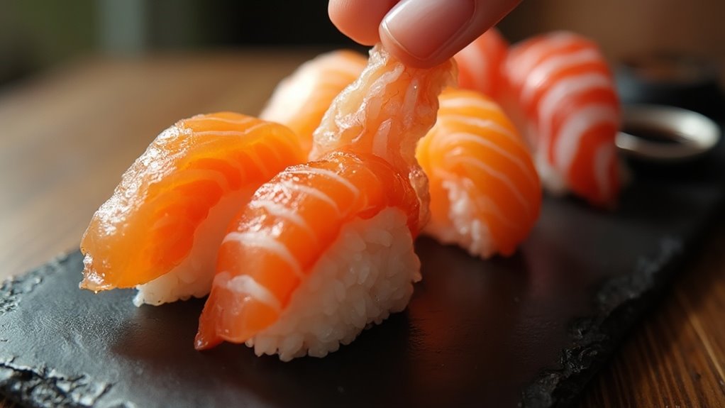 soy sauce nigiri etiquette