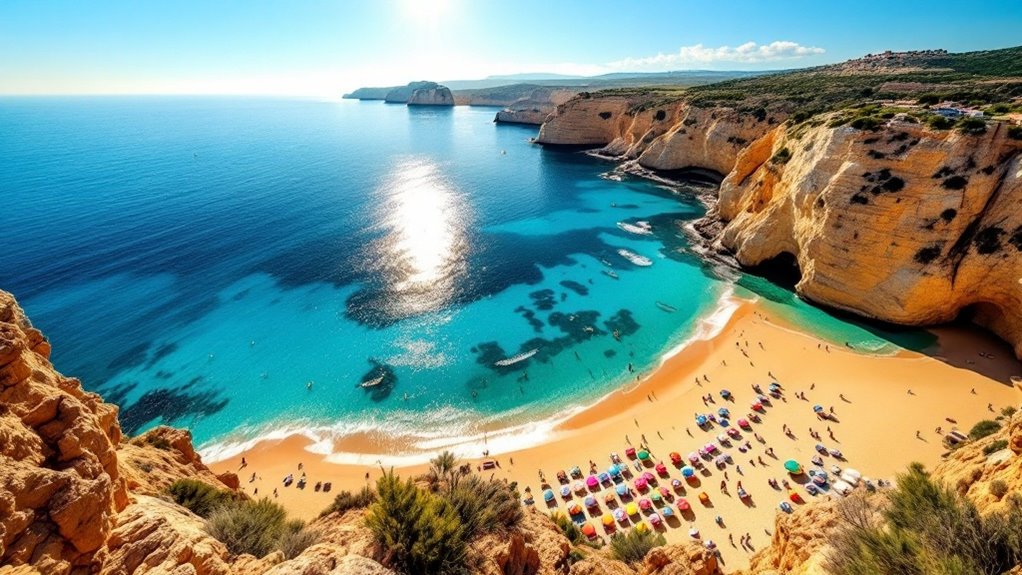 spain s extensive beach coastline