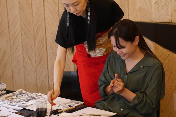 Sumi-e Ink Painting Suiboku-Ga Workshop in a Japanese Teahouse - Key Points