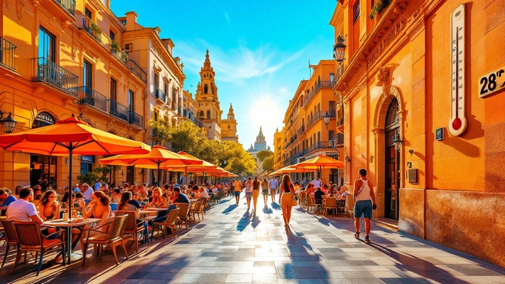 sunny valencia year round