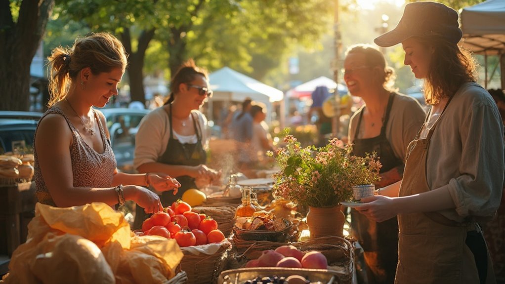 support local farmers market
