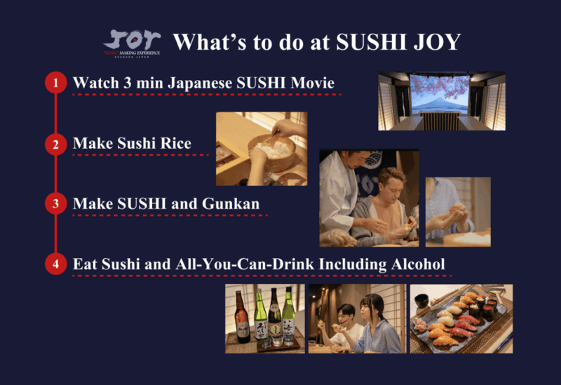 Sushi Making Tokyo｜JOY ASAKUSA - Sushi Making With Master Tosaka