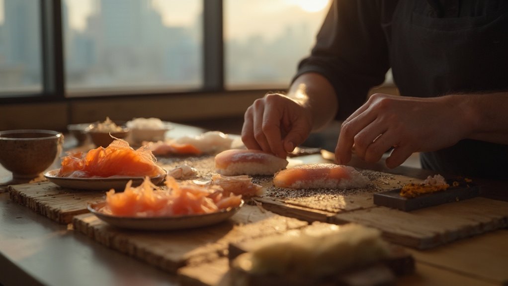 sushi making skills mastery