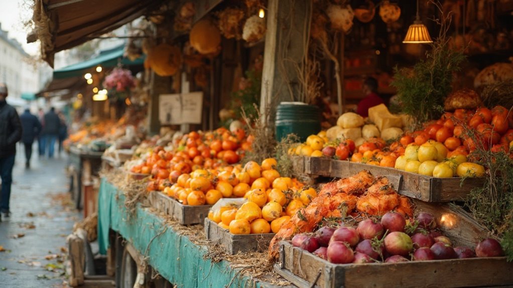 tasting fresh organic dishes