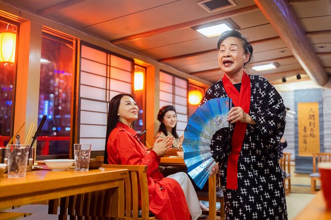 Tokyo Night Cruise Dinner&Tokyo Tower Ticket&Japanese Performance - Key Points