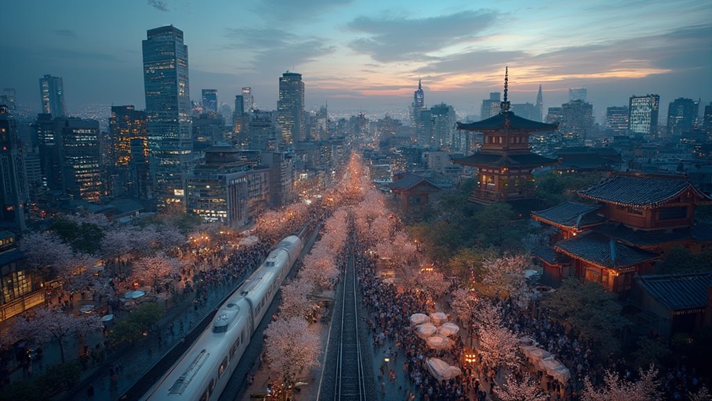 tokyo s massive urban population