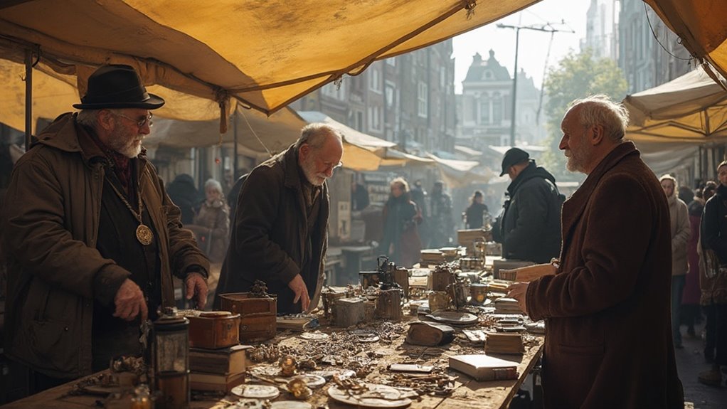 treasure hunting at waterlooplein