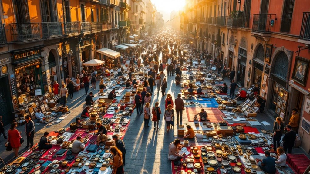 valencia s largest flea market
