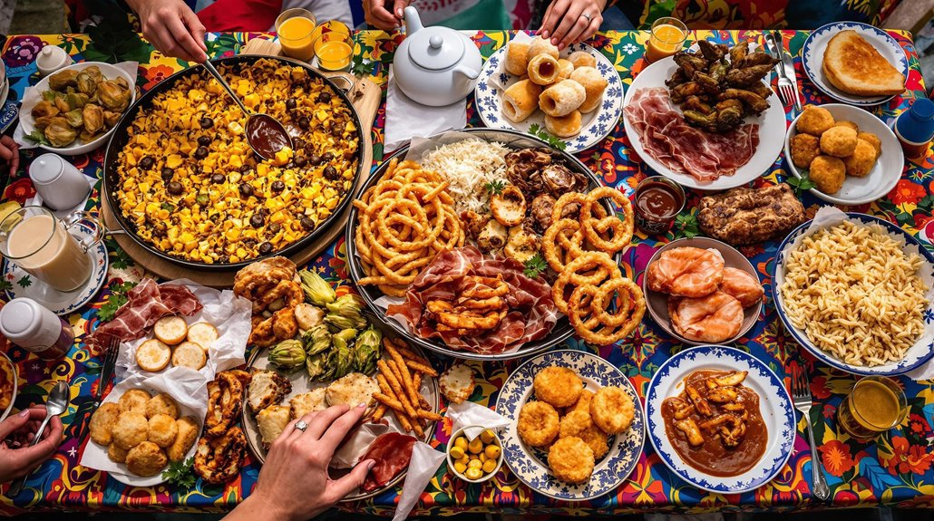 valencian cuisine during festivities