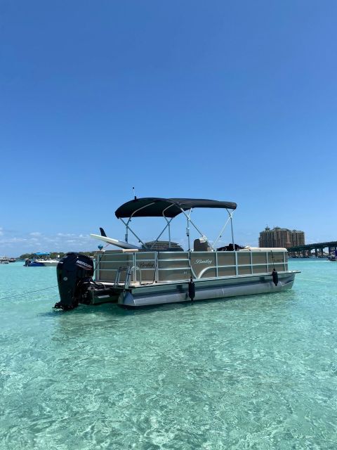Full Day Pontoon Boat Rental- Okaloosa Island - What to Expect on Your Day