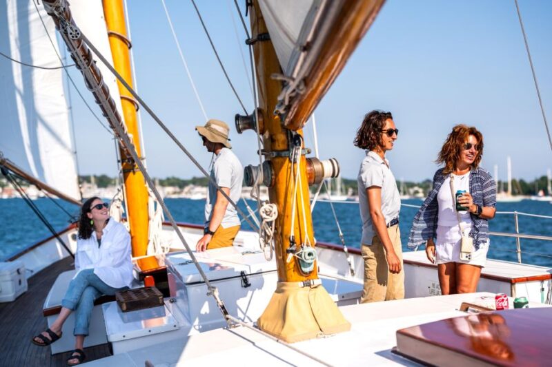 Newport: Sunset Sail on Schooner Madeleine - The Schooner Madeleine: Comfort Meets Tradition