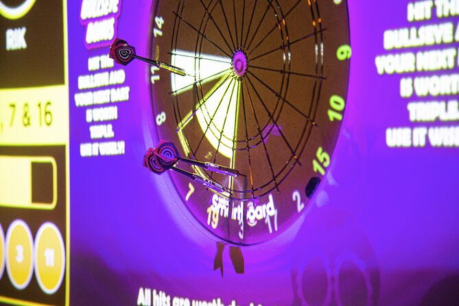 60-minute Augmented Reality Darts - Location and Accessibility Details