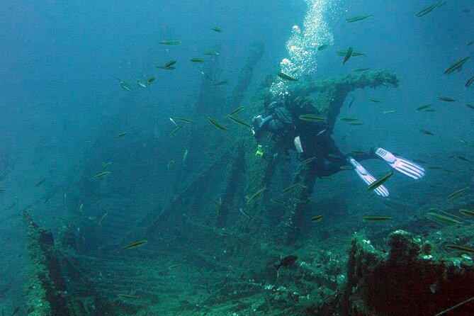 Adventure Dives for Certified Divers in Nea Makri, Athens - Underwater Marvels: Caverns, Shipwrecks, and Ancient Relics