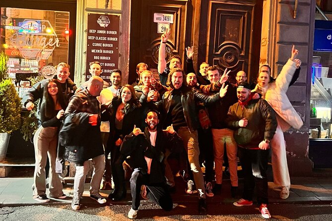 Budapest Pub Crawl +6 Free Shots +Vip Access +Drinking Games - Meeting Point and Arrival Details