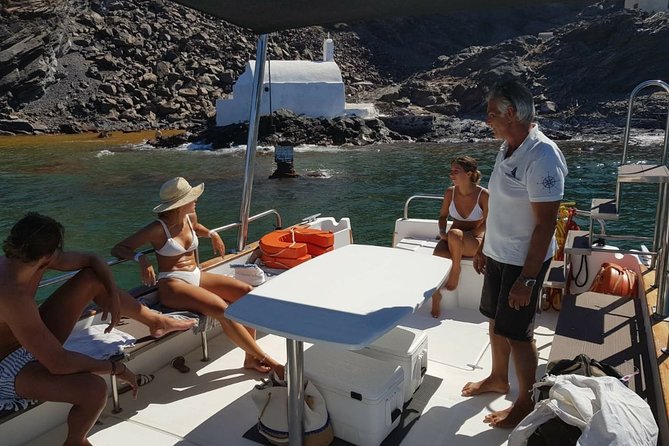 Caldera Private Cruise & Volcano Hike - Private Motorboat Cruise