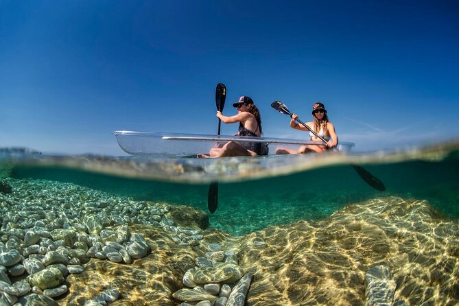 Clear Kayak Tour to Canyon, Island Cliffs & Small Cave - Meeting Point and Start Time Details