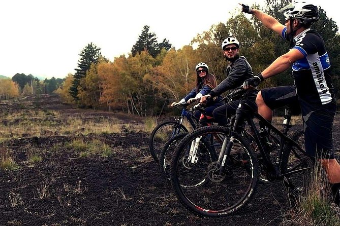 Etna in MTB Half Day Small Group - Traversing Ancient Lava Flows
