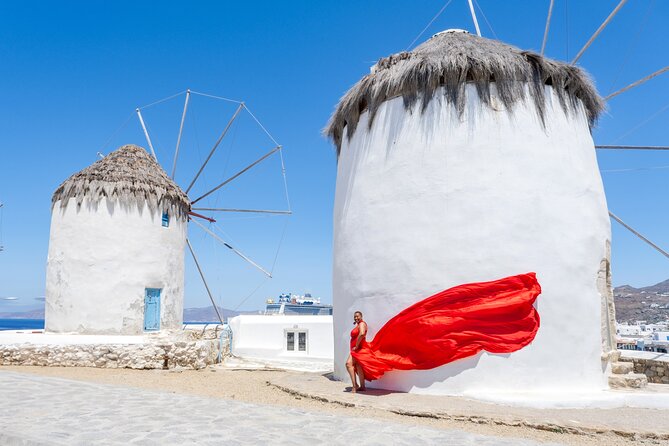 Flying Dress Mykonos Photoshoot - What to Expect During Your Photoshoot