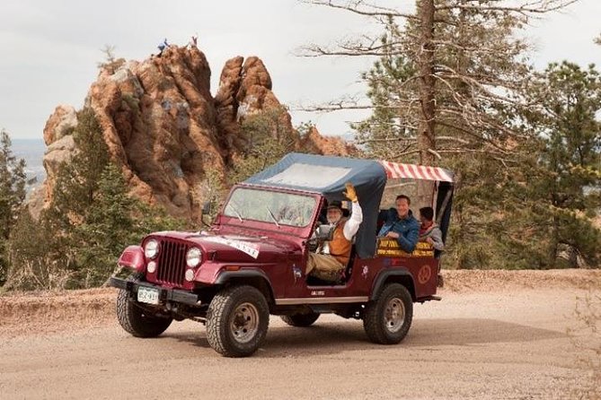 Foothills, History, and Garden of the Gods Jeep Tour - Detailed Breakdown of the Itinerary