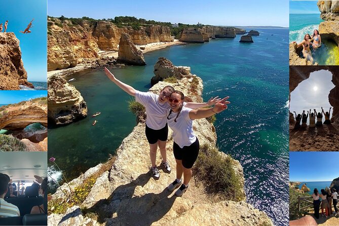 From Faro: Benagil, Marinha Beach, 7 Hanging Valleys, Algar Seco - Inclusions