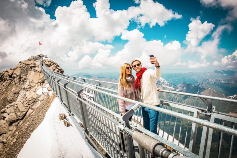 Full-Day Trip to Riviera Col Du Pillon & Glacier 3000 - Itinerary Highlights