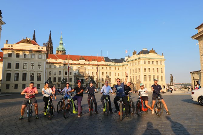 Grand City Tour of Prague on Cruiser E-Bikes or E-Scooters - Personalized Private Tour Experience