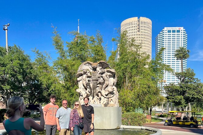 Guided Tampa Sightseeing Tour in New Street Legal Golf Cart - Experience Highlights
