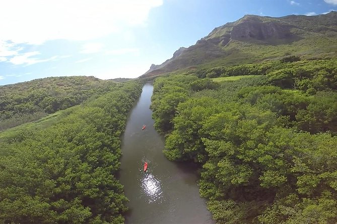 Hidden Valley Falls Kayak and Kauai Hike Adventure - Paddling the Huleia River