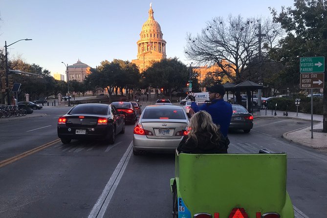 Historic Austin Private Pedicab Tour - Inclusions and Logistics