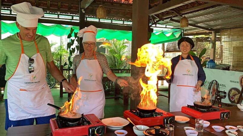 Hoi An: Cam Thanh Cooking Class & My Son Sanctuary Day Tour - Transportation and Group Size