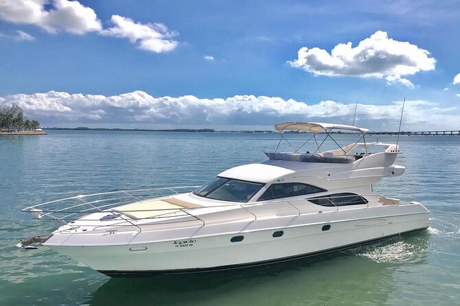 Miami 2 Hours Private Yacht Tour for 13 ppl on a 50 ft Yacht - The Itinerary: What to Expect