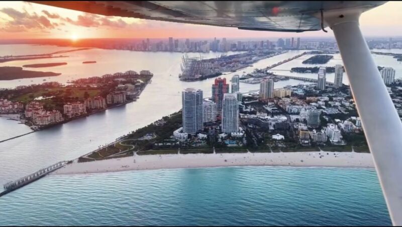 Miami: South Beach Private 50-Minute Private Flight Tour - The Itinerary: What to Expect
