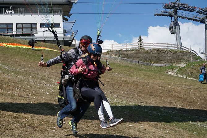 Paragliding in the Morning - Preparing for Takeoff