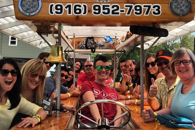 Pedal, Drink, and Bar hop through Sacramento on a 15 seat Beer Bike - Cost and Value