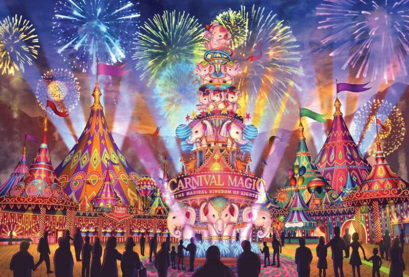 Phuket: Carnival Magic Admission Ticket w Optional Transfer - Food and Market Areas