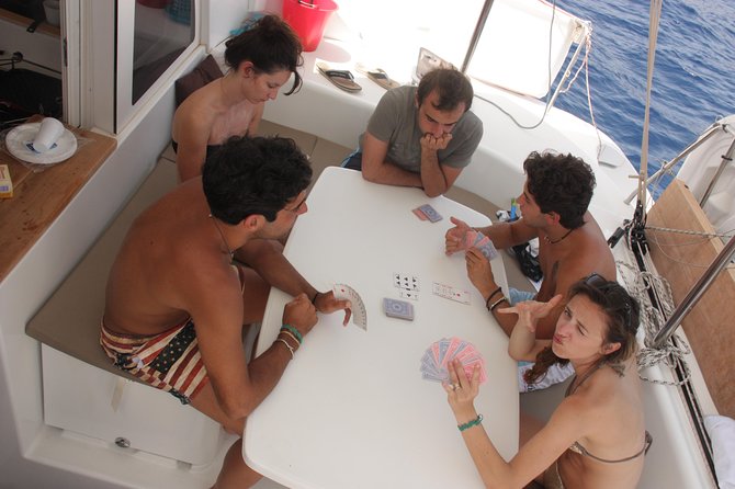 Platja De Migjorn Private Catamaran Full Day Trip - Exploring Platja De Migjorn