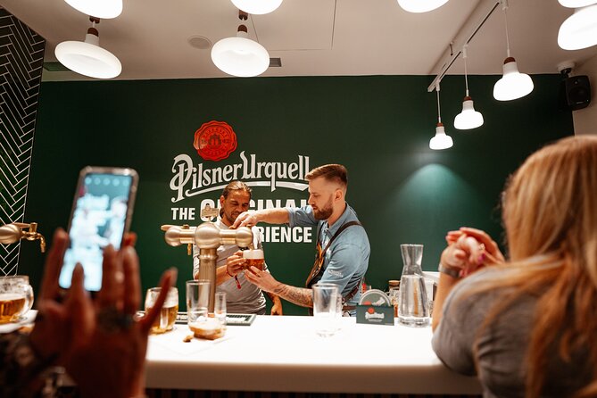 Prague Beer Pouring Class at Pilsner Urquell - Meeting and Location