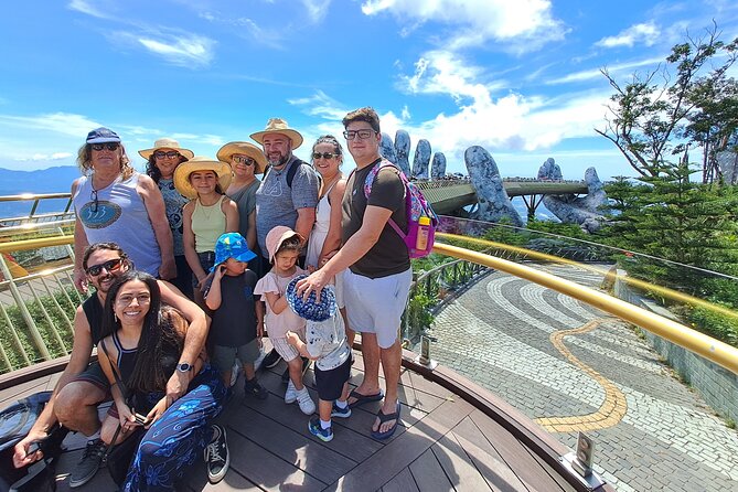 Private Golden Bridge And Ba Na Hills tour from Hoi An/ Da Nang - The Golden Hands Bridge and French Village