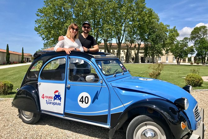 Private Médoc 4.5 Hours Wine Tour in a Citroën 2CV From Bordeaux - Inclusions and Logistics