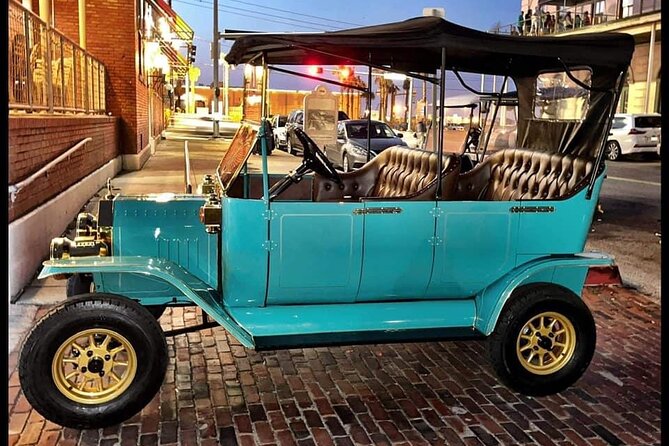 Replica 1908 Model-T Electric Golf Cart Rental - Flexible Tour Options for Every Group