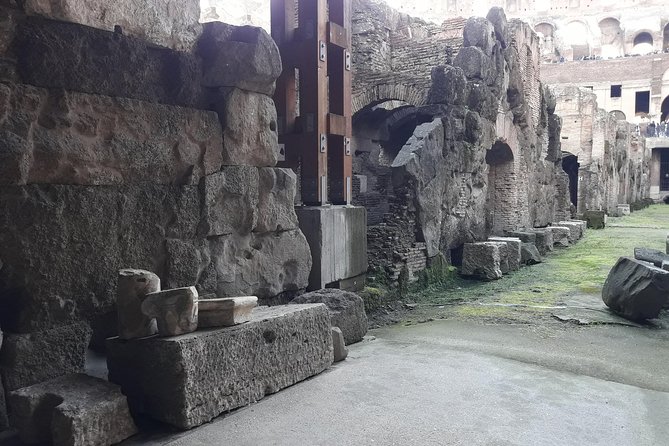 Rome: Colosseum Underground and Roman Forum Guided Tour - Descending Into the Underground