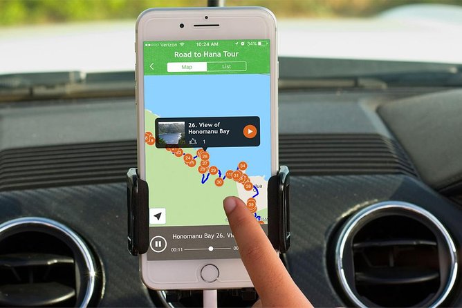 Shaka Guide Maui Classic Road to Hana Audio Driving Tour - Key Attractions Along the Route