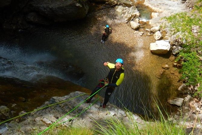 Sports Canyoning in the Vercors Near Grenoble - Inclusions