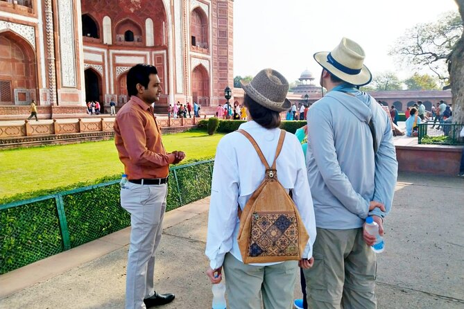 Taj Mahal, Agra Fort & Baby Taj Tour from Delhi- All Inclusive - A Cultural Interlude: Inlay Work Demonstration & Lunch