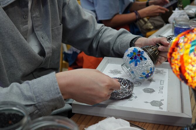 Traditional Turkish Mosaic Lamp and Candle Holder Workshop - Meeting and Transportation