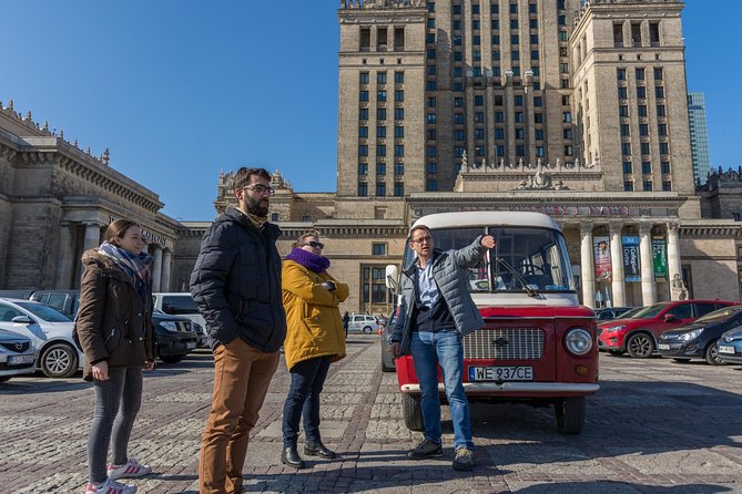 Warsaw: Communism Tour in an Original Socialist Van - Key Historical Sites Visited