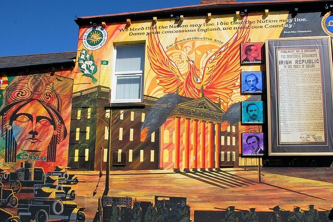 2 Hrs Belfast Unique History Terror & Mural Private Taxi Tour - Exploring the Citys Turbulent Past