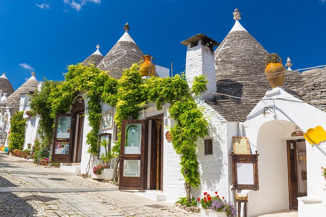 Alberobello, Monopoli Polignano Small-Group Guided Tour From Bari - Exploring Alberobellos Trulli Homes