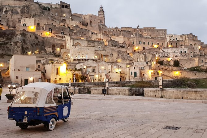 Ape Calessino Tour Sassi of Matera Standard - Guided Commentary on Materas History