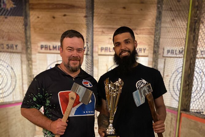 Axe Throwing Sport Target 90 Minutes - Booking Information and Pricing